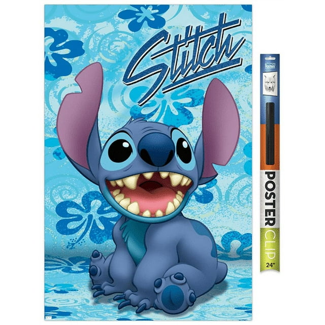 Disney Lilo and Stitch - Sitting Wall Poster, 22.375" x 34" - Walmart.com
