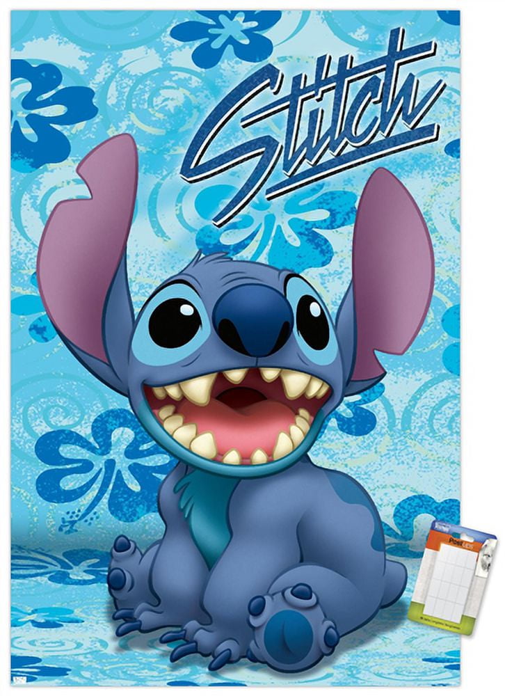 Disney Lilo and Stitch - Sitting Wall Poster, 22.375" x 34" - Walmart.com