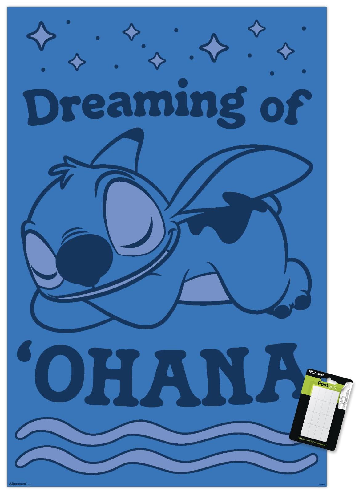 Disney Lilo and Stitch: Sleep Trends - Dreaming Of 'Ohana Wall Poster ...