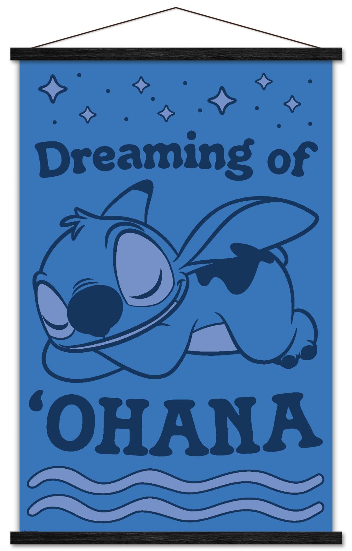 Disney Lilo and Stitch: Sleep Trends - Dreaming Of 'Ohana Wall Poster ...