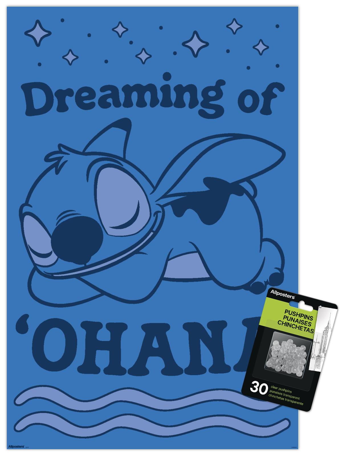 Disney Lilo and Stitch: Sleep Trends - Dreaming Of 'Ohana Wall Poster ...