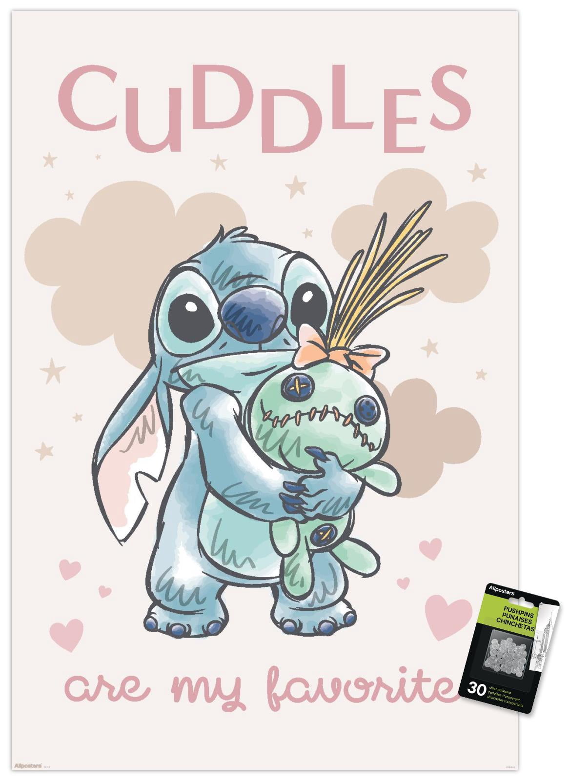 Disney Lilo and Stitch: Starry-Eyed - Cuddles Are My Favorite Wall ...