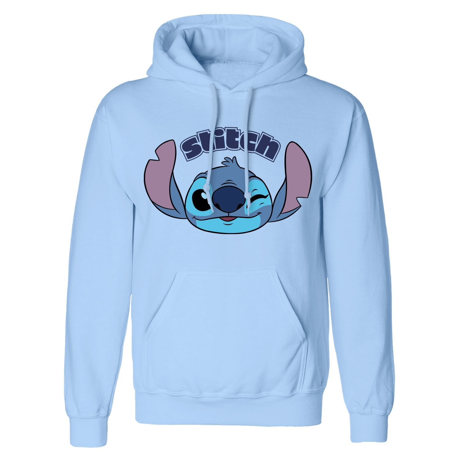 Disney Lilo and Stitch Unisex Hoodie- Stitch - Cute Face - Walmart.com