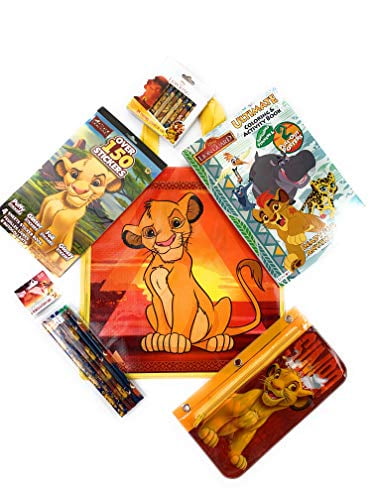 Disney Lion King Activity Set! Includes Tote Bag + Color Book + Crayons ...