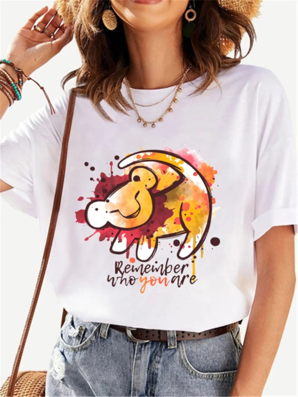 Disney Lion King Cute Young Cub Pride Rock Wilderness T-shirt - Walmart.com