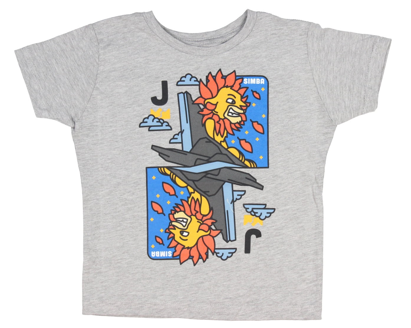 Disney Lion King Little Boys' Simba Jack Playing Card Toddler T-Shirt ...