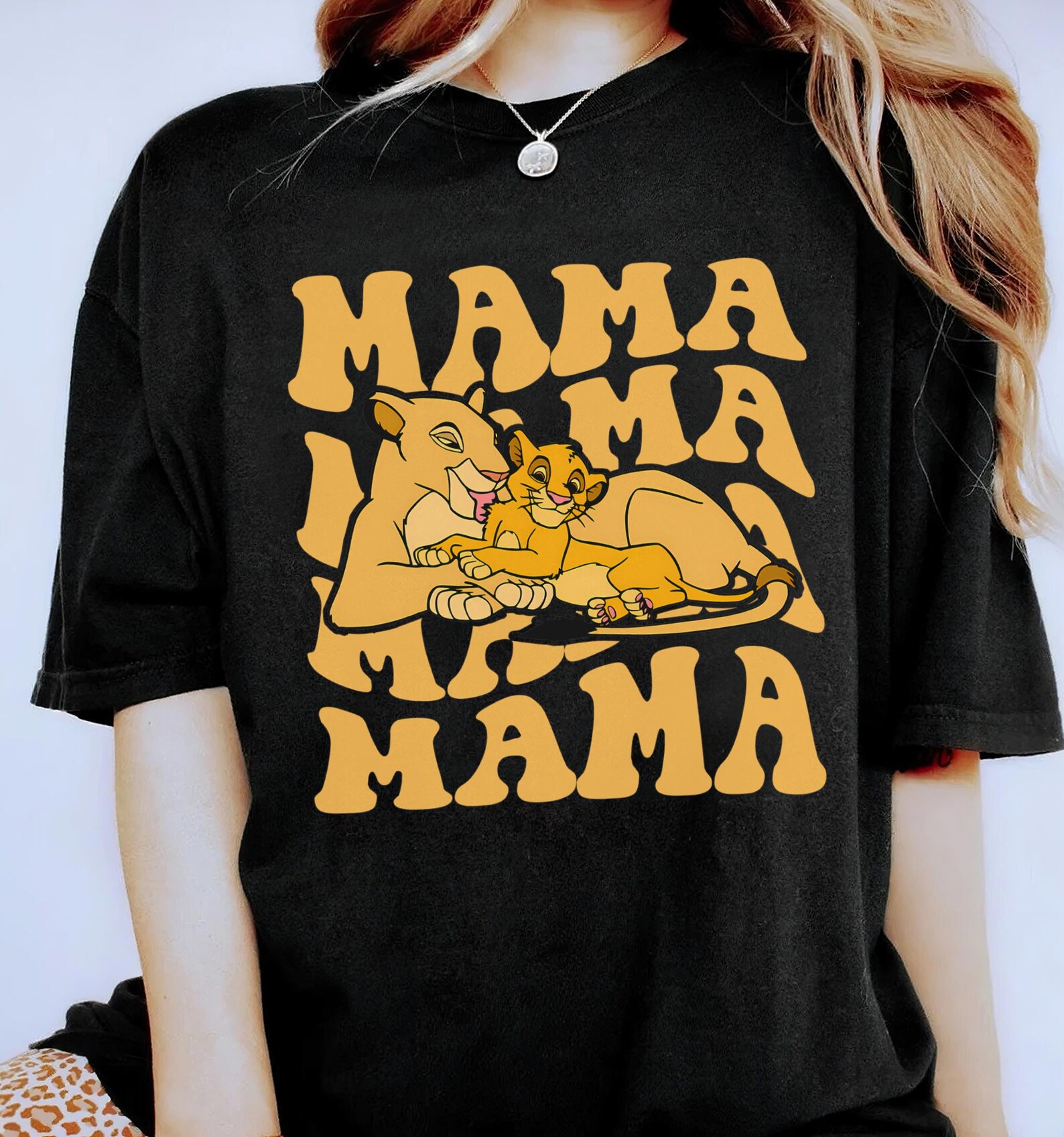 Disney Lion King Sarabi Mama Retro T-shirt, Sarabi And Simba Shirts ...