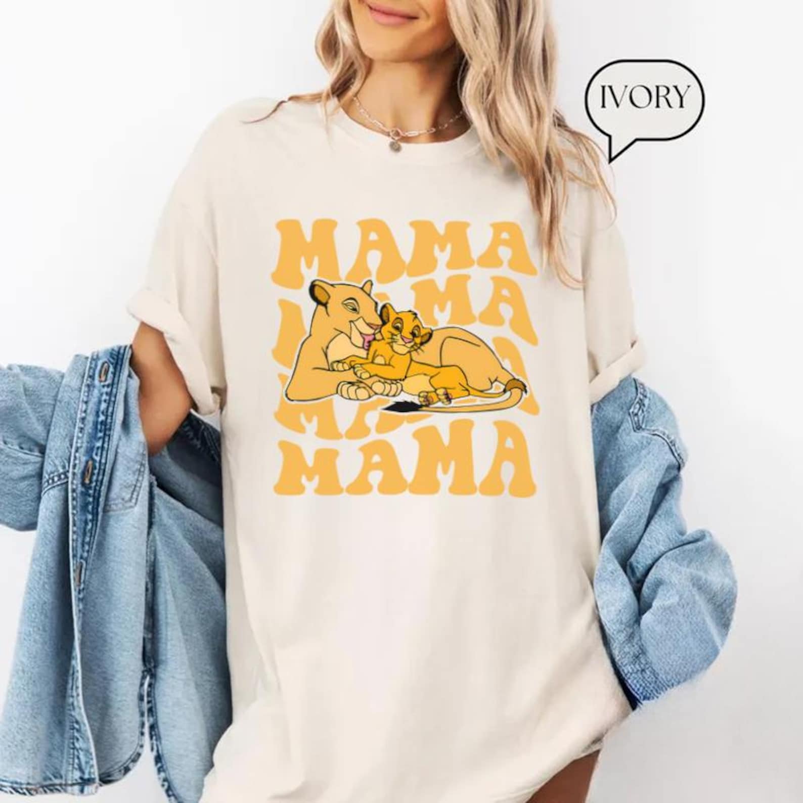 Disney Lion King Sarabi Mama Retro T-shirt, Sarabi And Simba Shirts ...