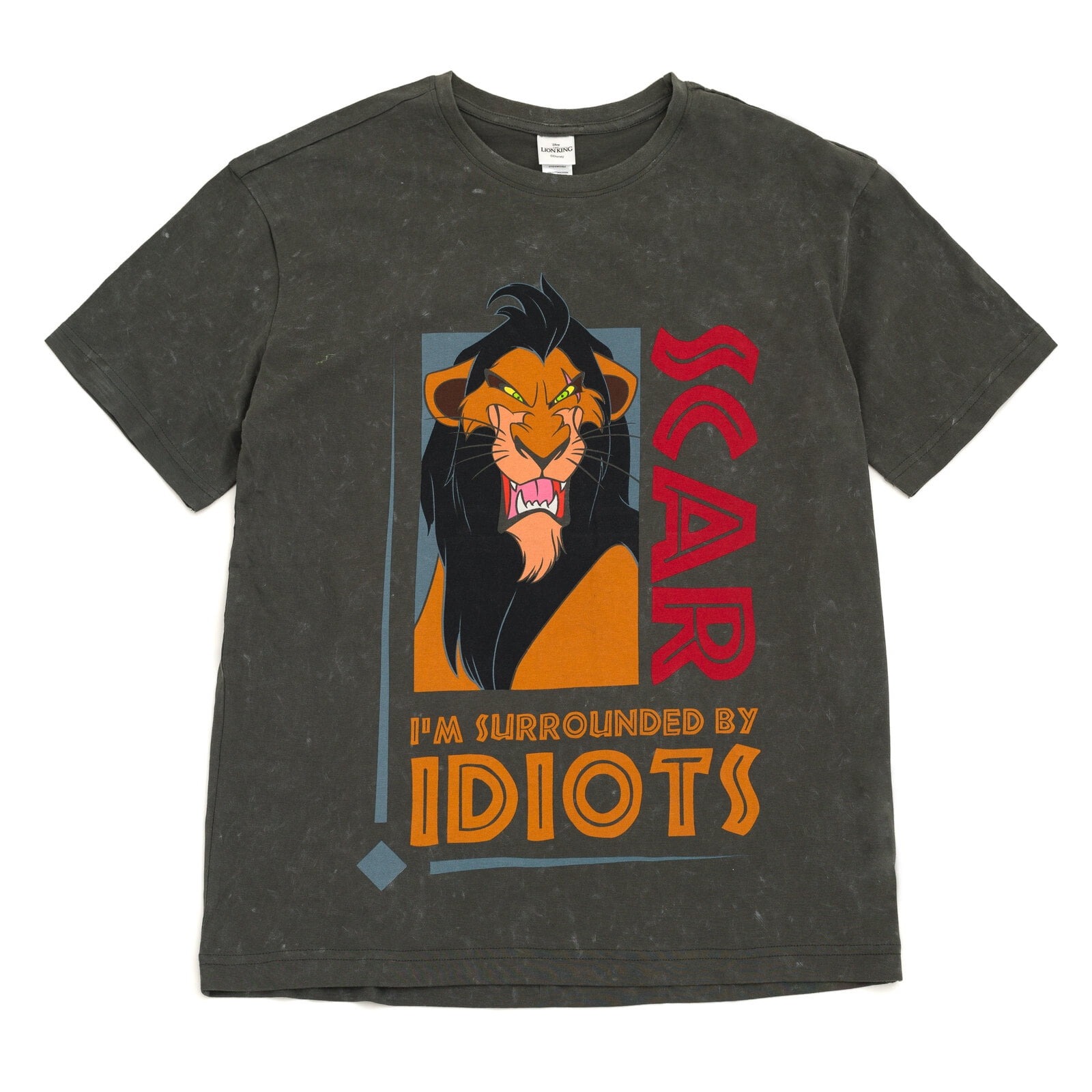 Disney Lion King Scar Vintage Wash Matching Family T-Shirt Adult ...