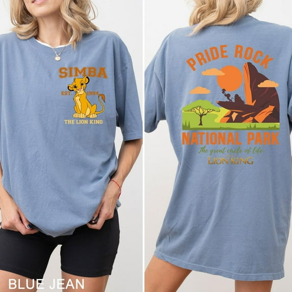Disney Lion King Shirt, Double Side Lion King Shirt, Lion King ...