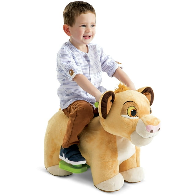 Disney Lion King Simba 6V Plush Ride-On Toy for Toddlers by Huffy ...