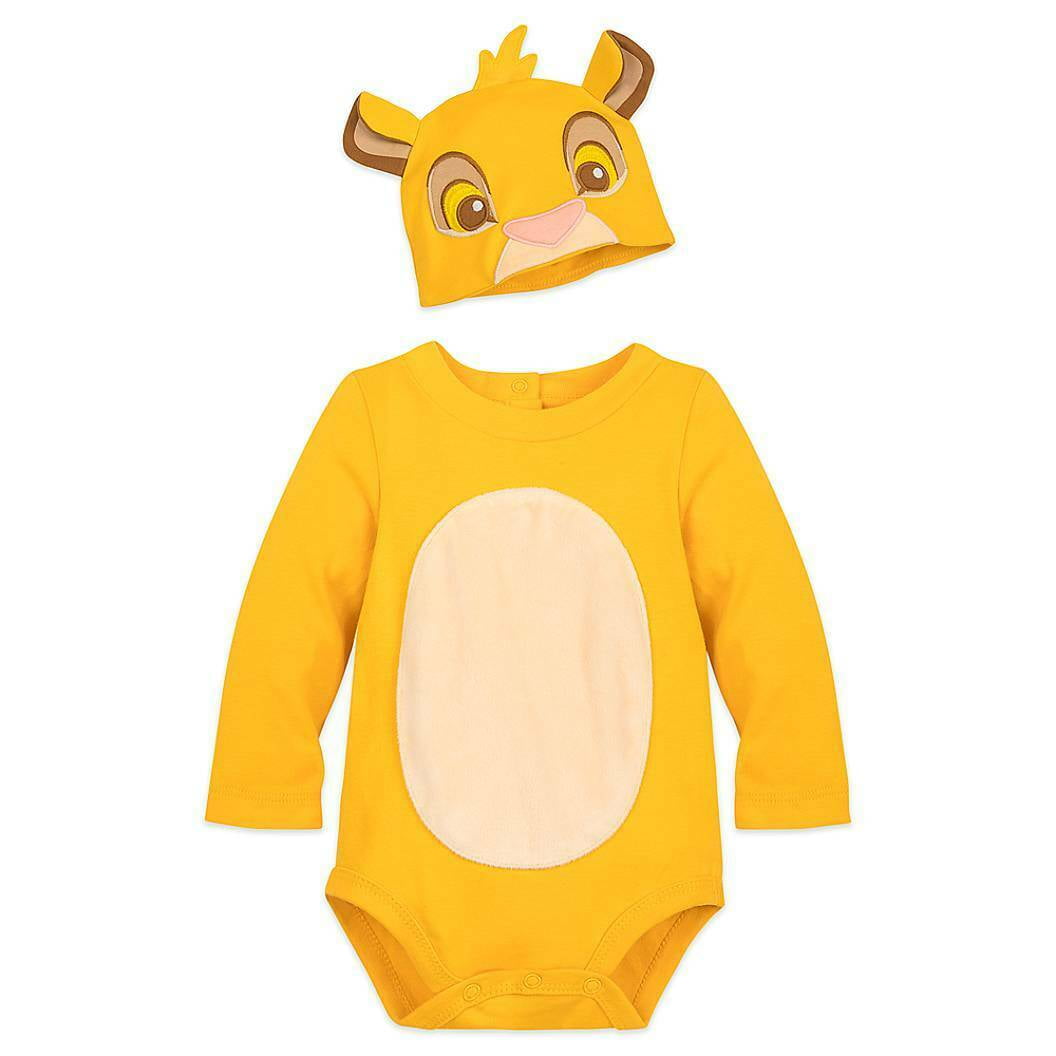 Disney Lion King Simba Costume Bodysuit for Baby 6-9 months - Walmart.com