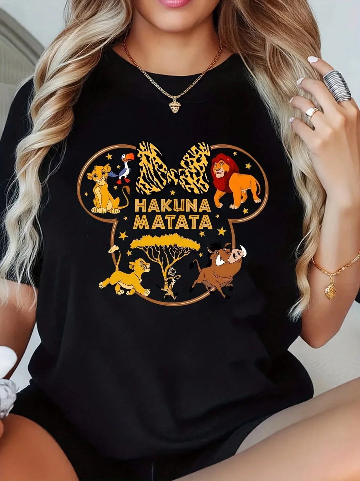 Disney Lion King Simba Nala Timon Pumbaa Jungle Wilderness T-shirt ...