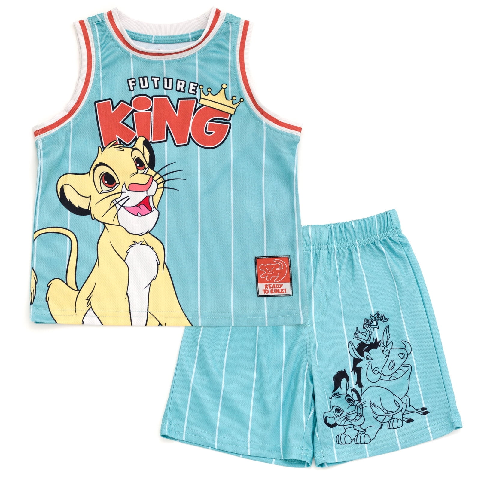 Disney Lion King Simba Timon Pumbaa Mesh Tank Top, Basketball Shorts ...