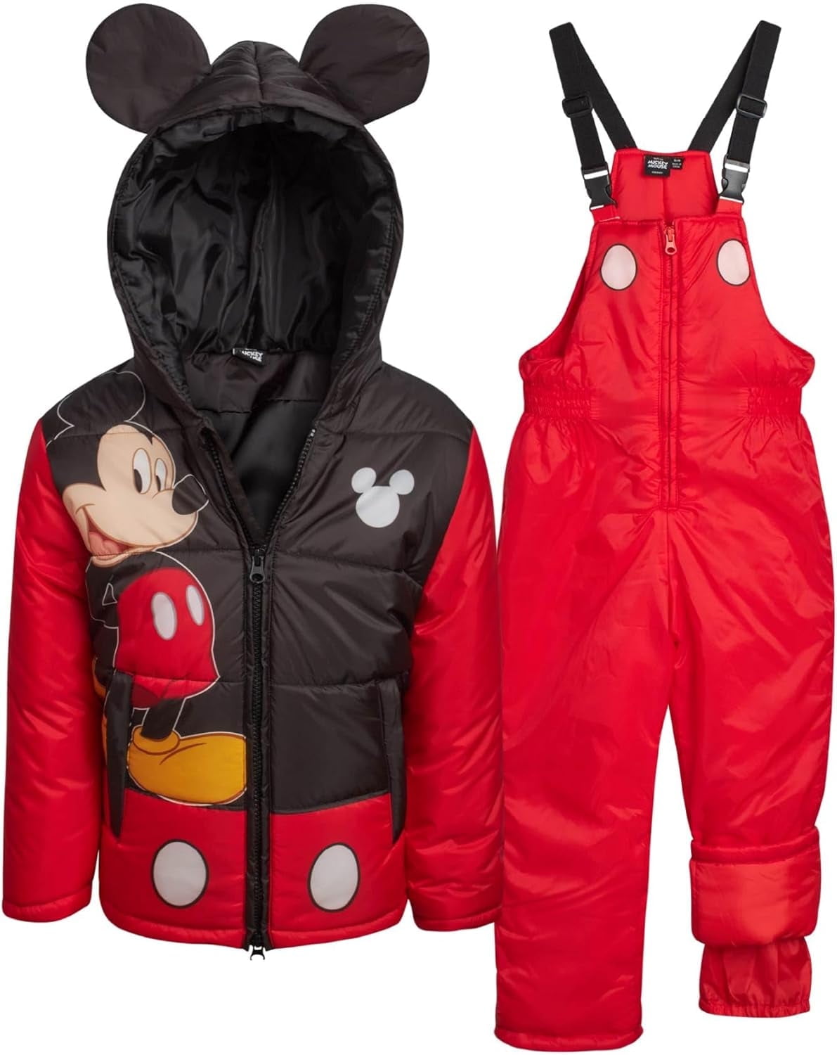 Disney Little Boys Snowsuit Set - 2 Piece Toy Story, Cars, Mickey Mouse ...