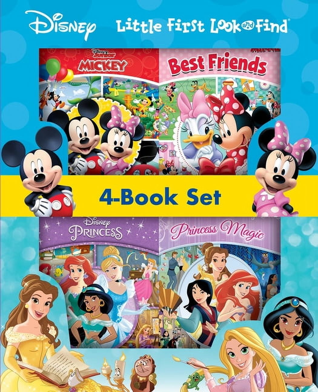 Disney: Little First Look and Find 4-Book Set - Walmart.com