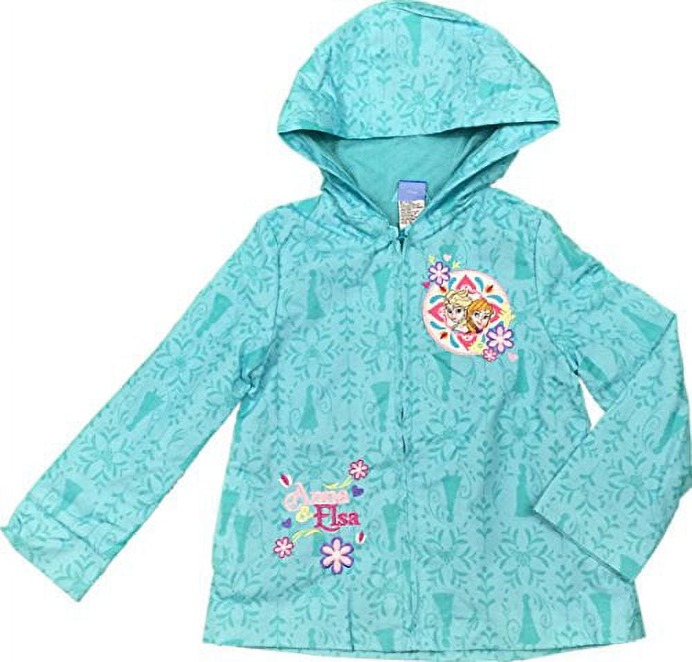 Disney Little Girls' Frozen Lightweight Windbreaker Jacket, 2t-6x (3T ...