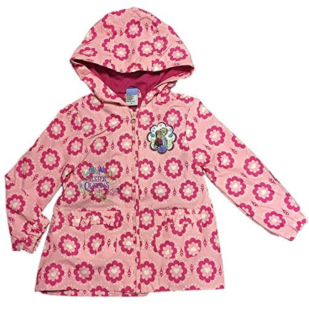 Disney Little Girls' Frozen Lightweight Windbreaker Jacket, 2t-6x (4 ...
