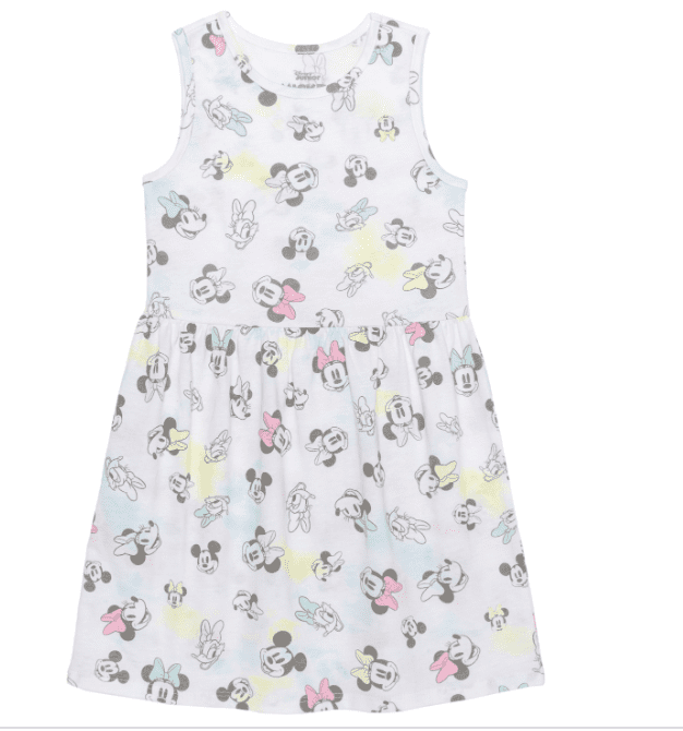 Disney Little Girls Minnie Friends Sleeveless Tank Dress - Multi ...