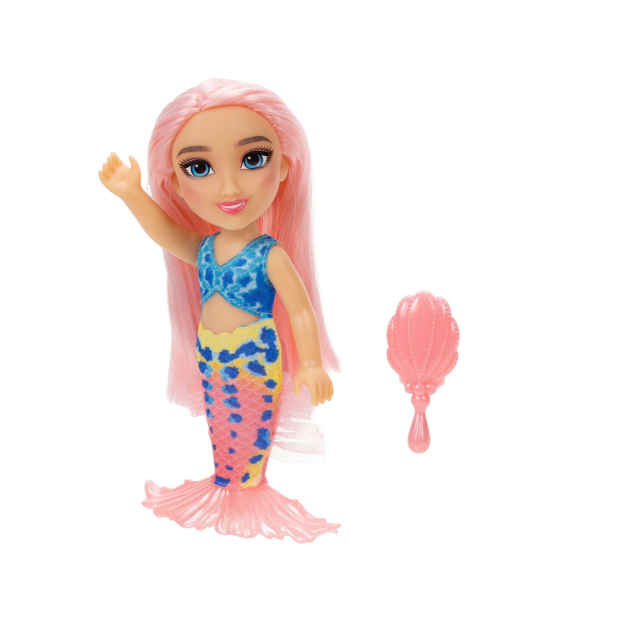 Disney Little Mermaid 6 inch Petite Caspia Fashion Doll with Seashell ...