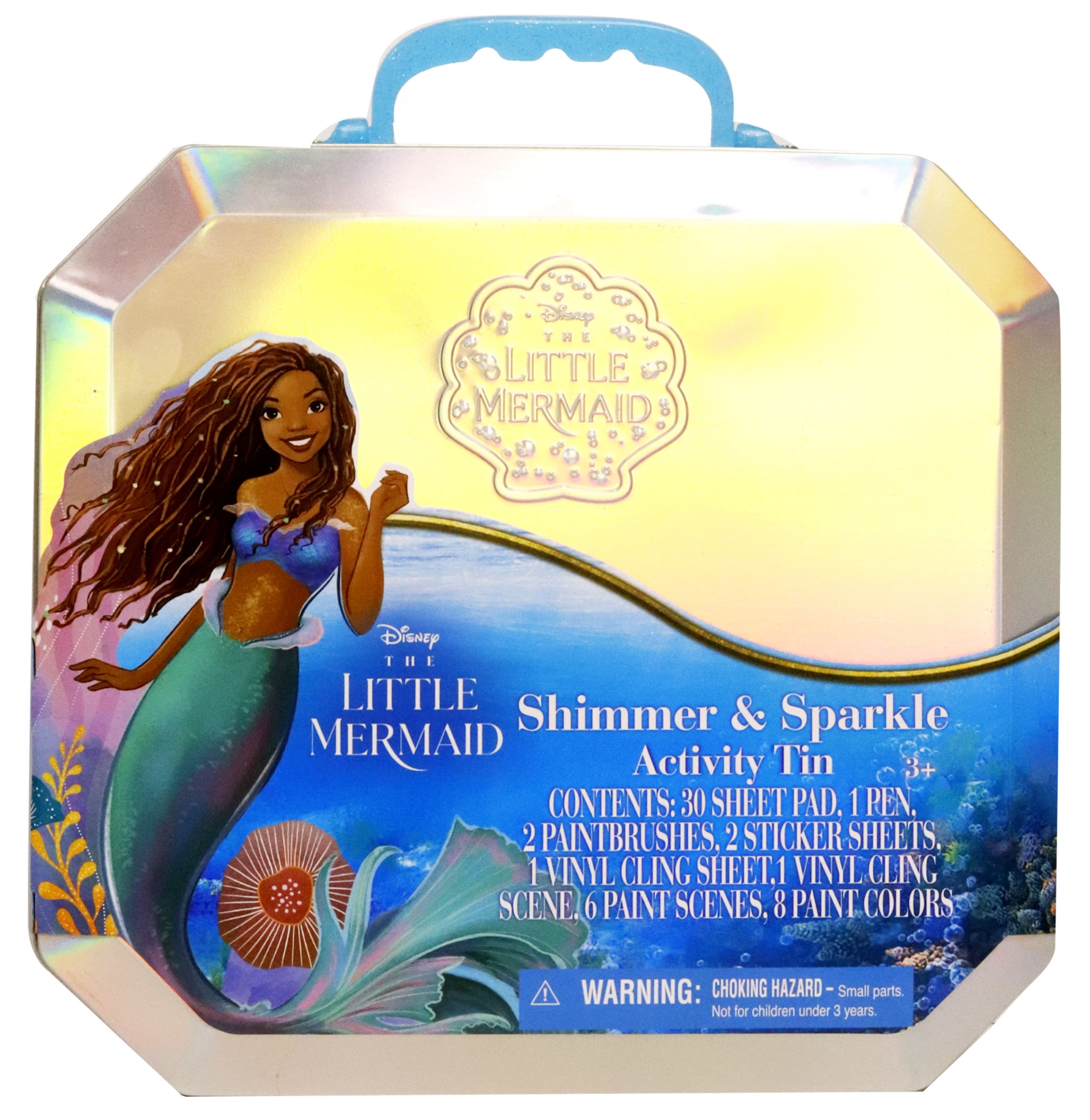 Disney Little Mermaid Shimmer & Sparkle Art & Craft Activity Set, for ...