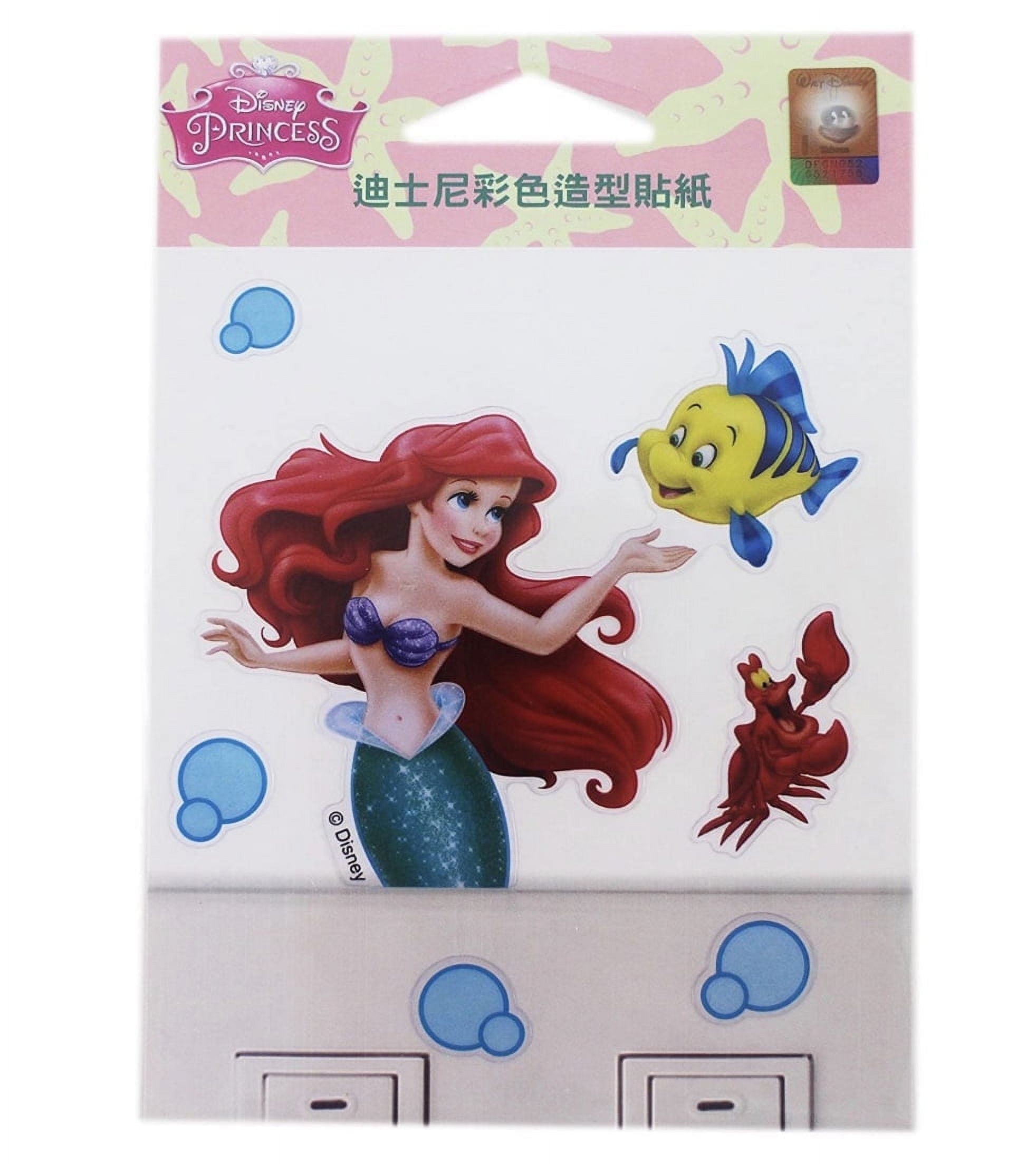 Disney Little Mermaid Sticker - Ariel Flounder and Sebastian Sticker ...