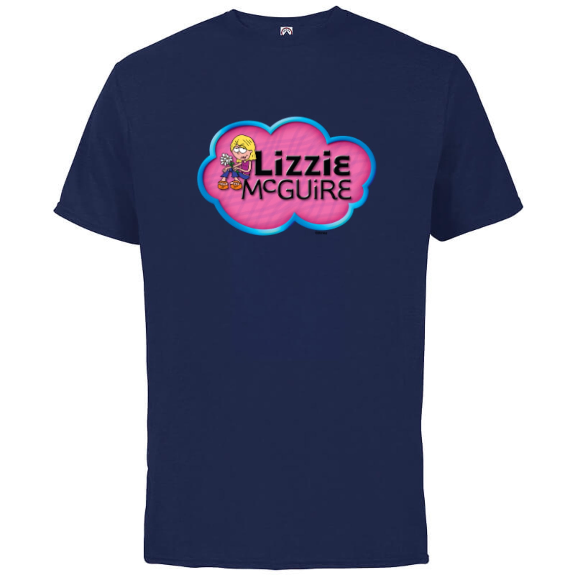 Disney Lizzie McGuire Animated Lizzie Logo - Short Sleeve Cotton T ...