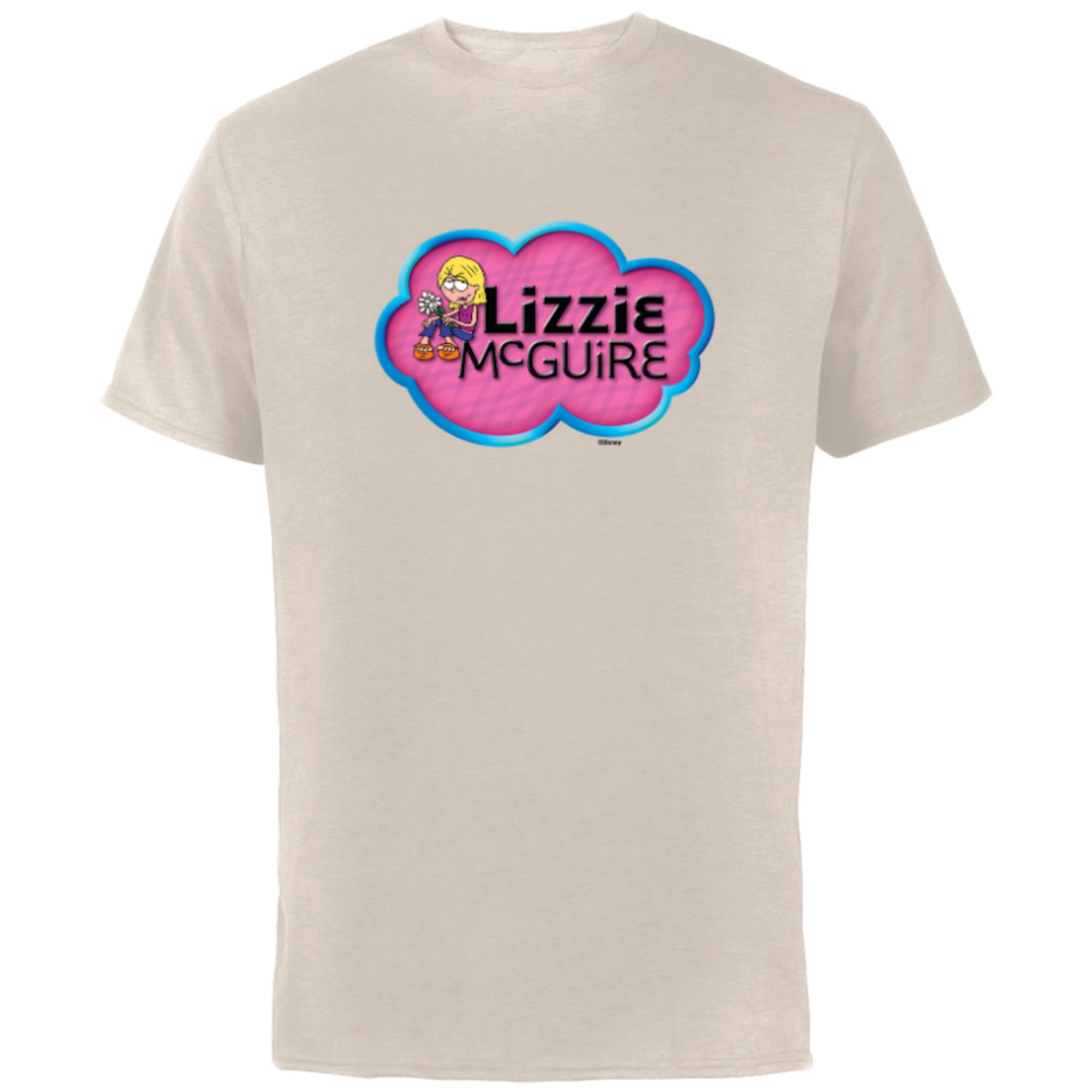 Disney Lizzie McGuire Animated Lizzie Logo - Short Sleeve Cotton T ...