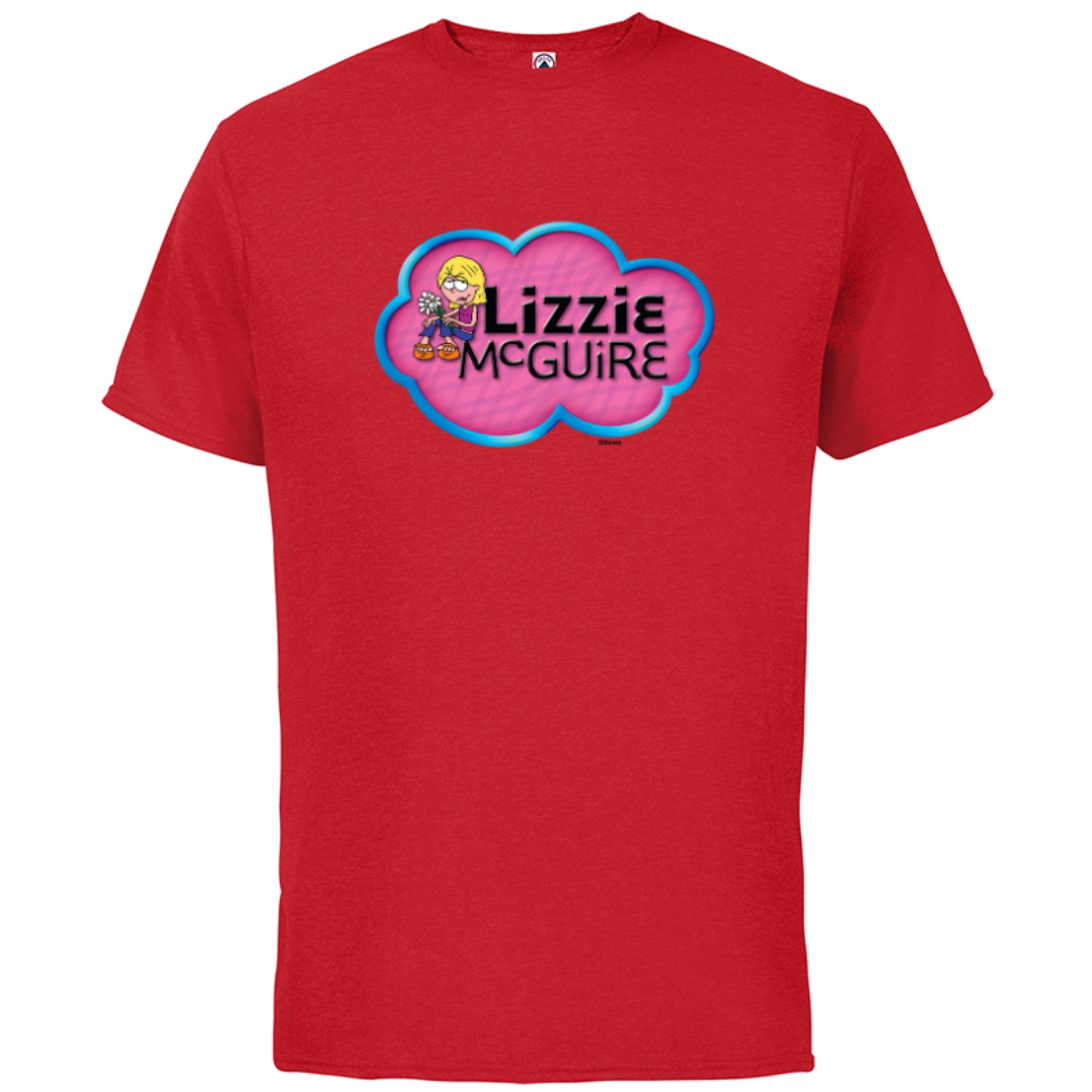 Disney Lizzie McGuire Animated Lizzie Logo - Short Sleeve Cotton T ...