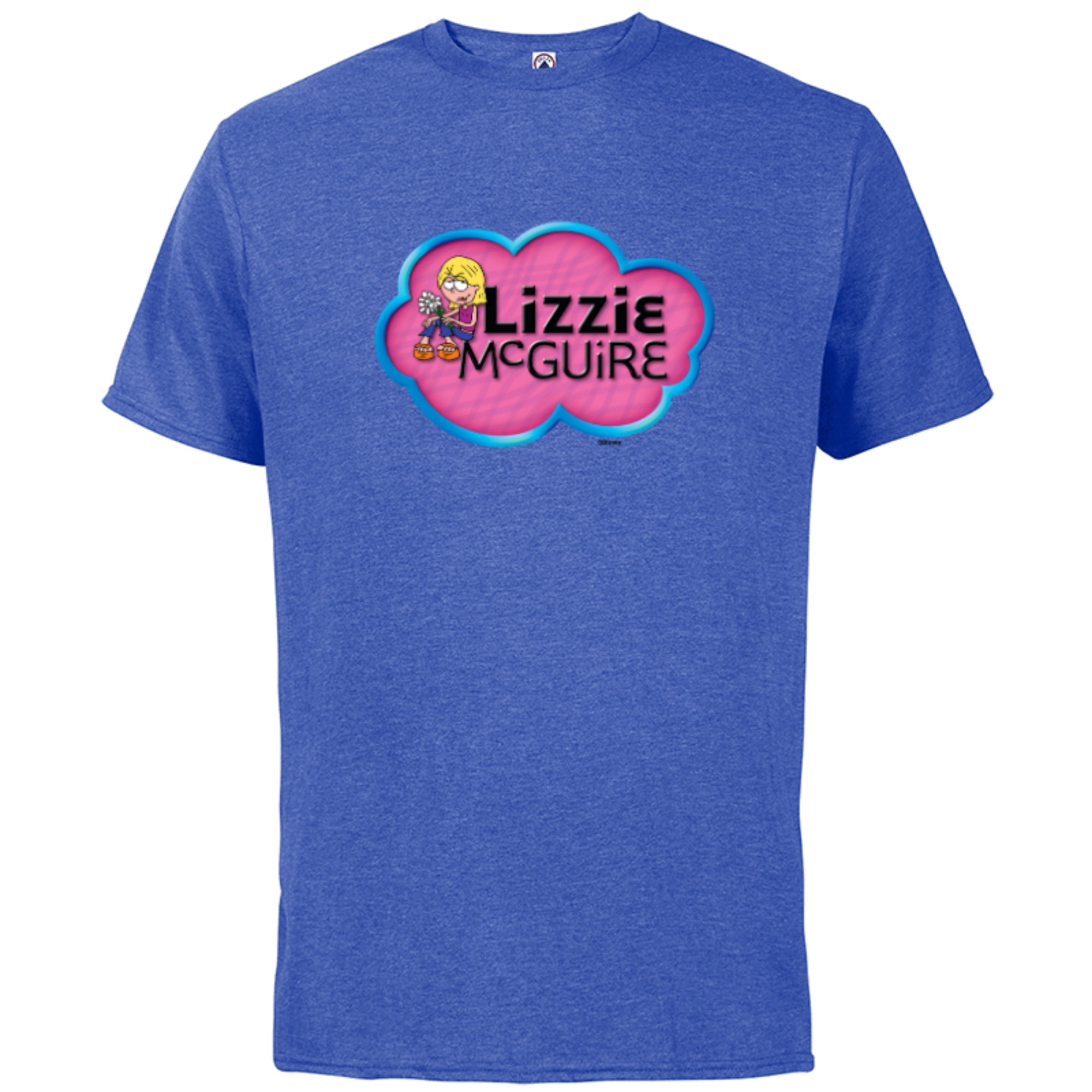 Disney Lizzie McGuire Animated Lizzie Logo - Short Sleeve Cotton T ...