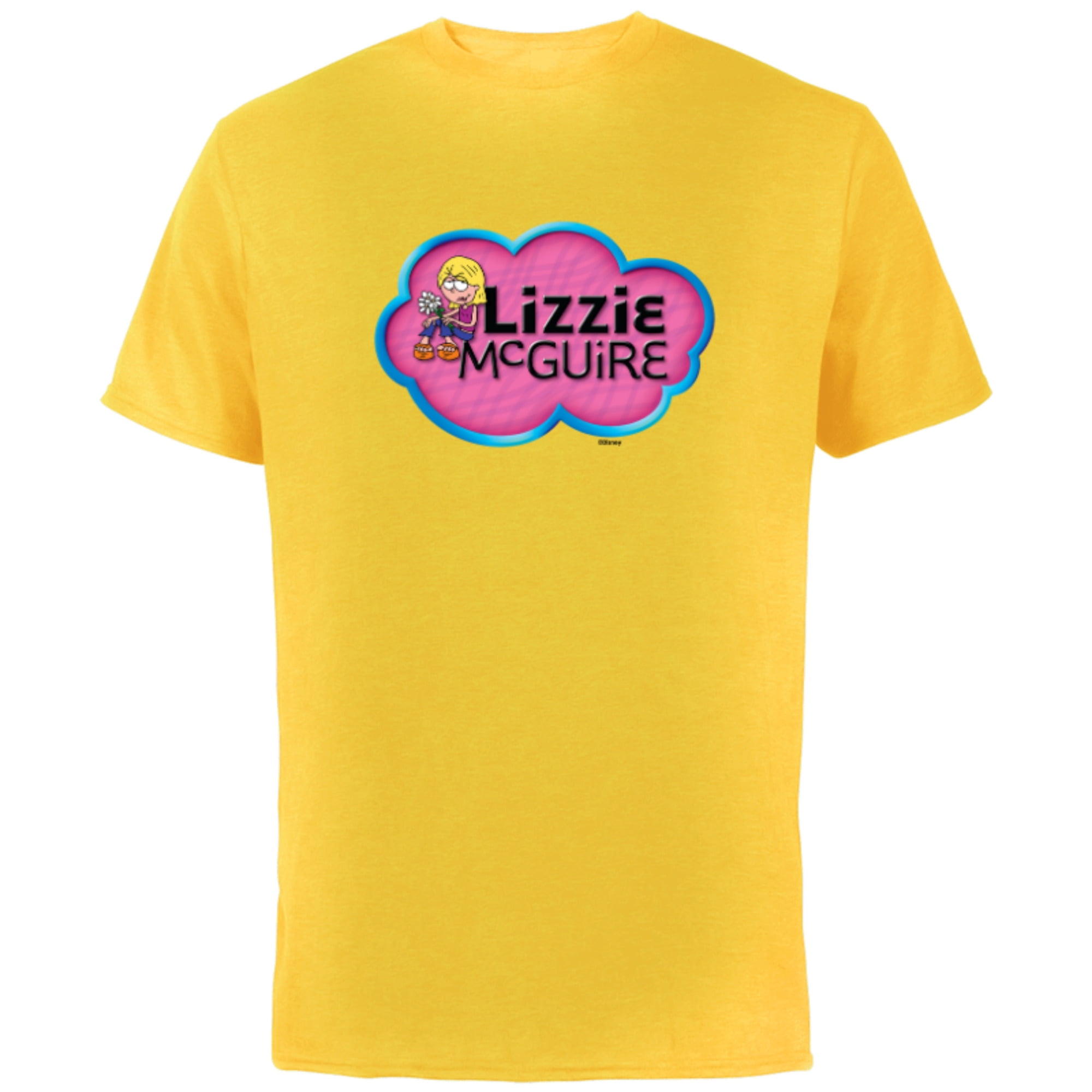 Disney Lizzie McGuire Animated Lizzie Logo - Short Sleeve Cotton T ...