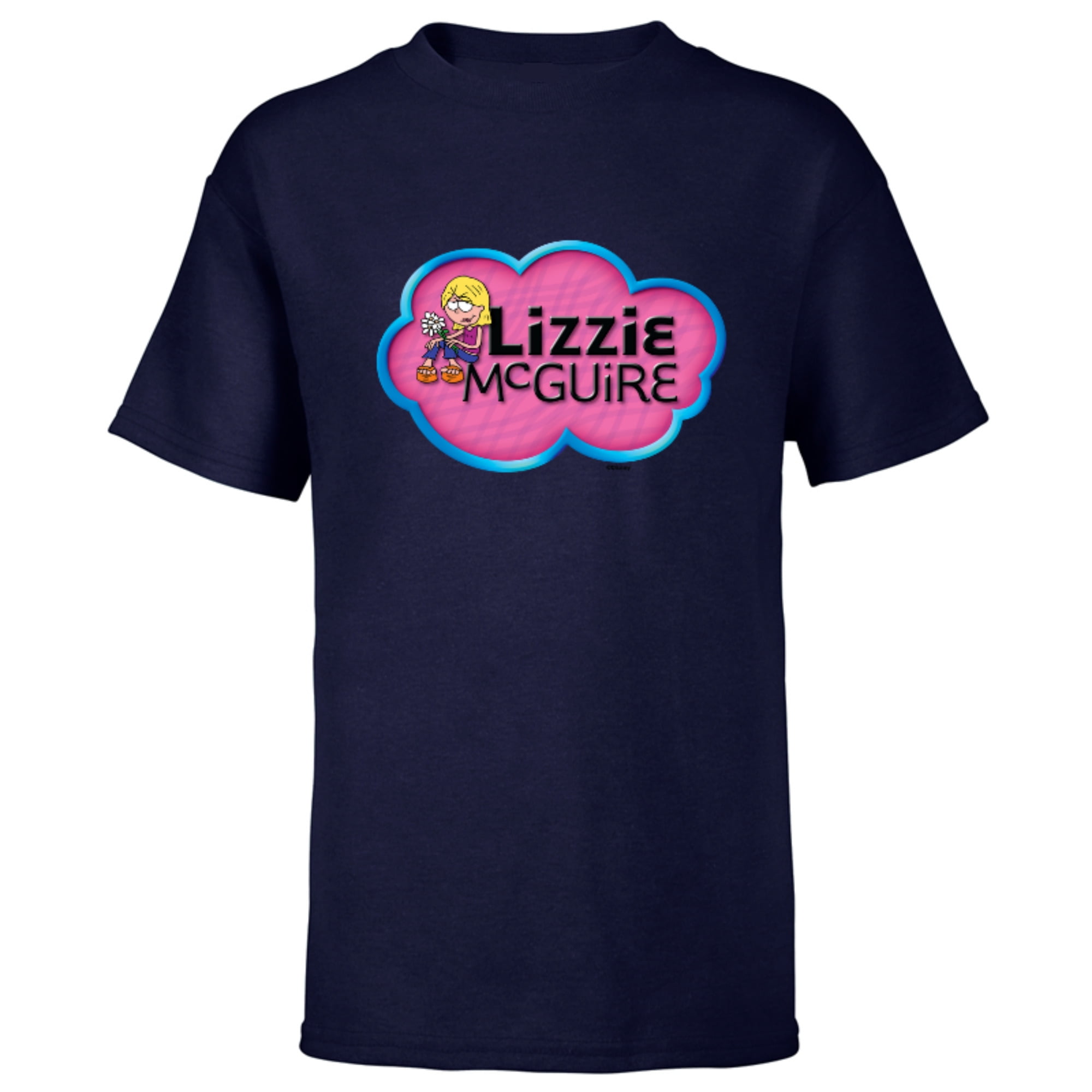 Disney Lizzie McGuire Animated Lizzie Logo - Short Sleeve T-Shirt for ...