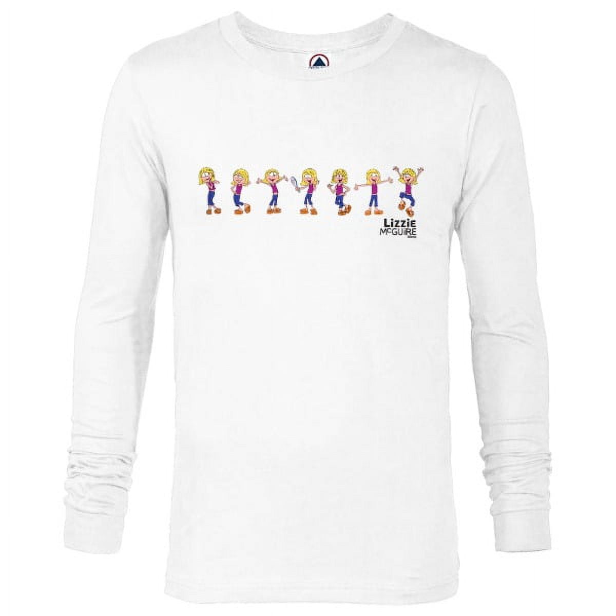 Disney Lizzie McGuire Animated Lizzie Multi-Pose - Long Sleeve T-Shirt ...