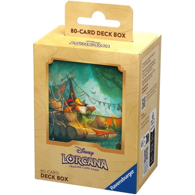 Disney Lorcana: Robin Hood Deck Box - Card Storage - Walmart.com