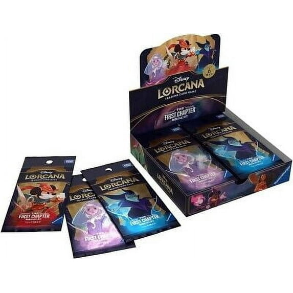 Disney Lorcana: First Chapter Booster Box (Japanese) - Walmart.com