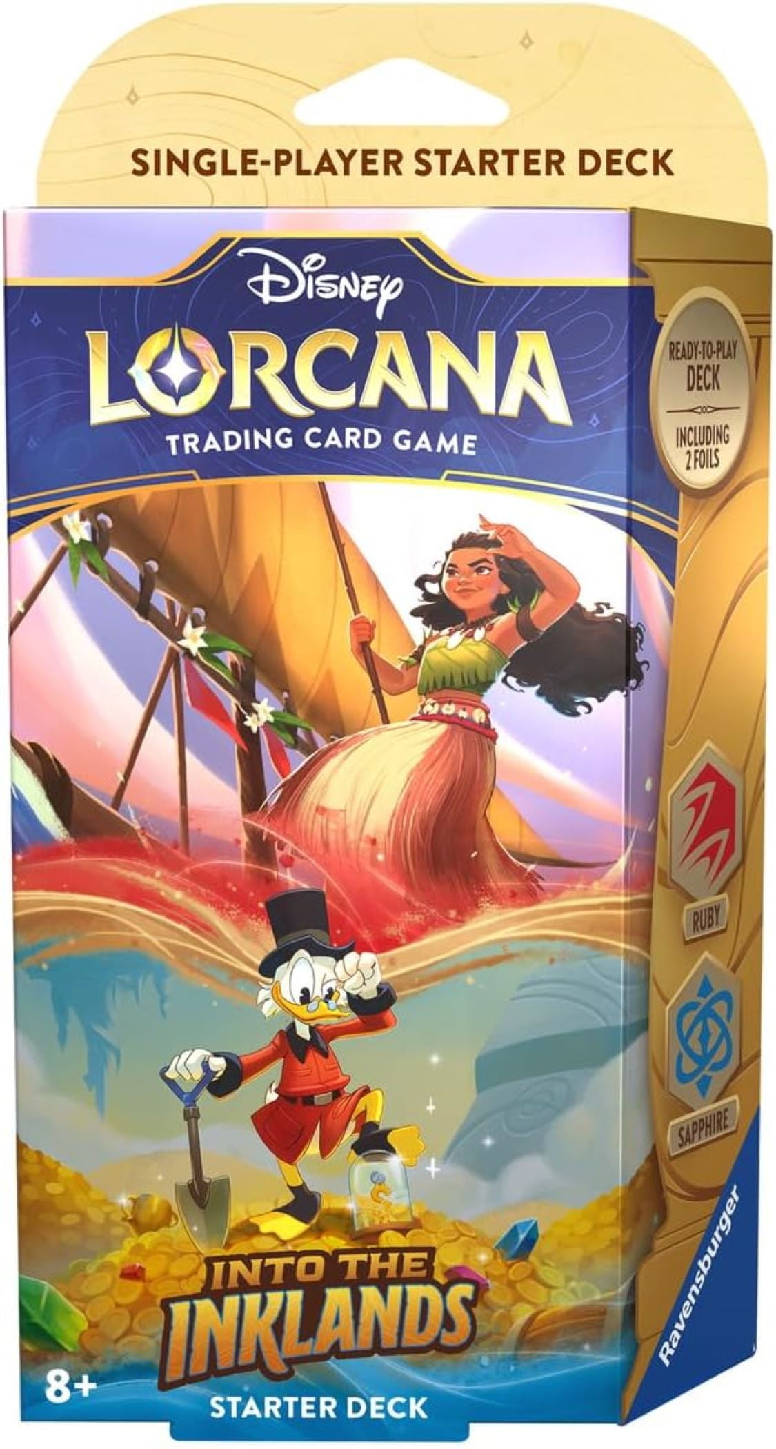 Disney Lorcana Set 3 Starter Deck B - Walmart.com