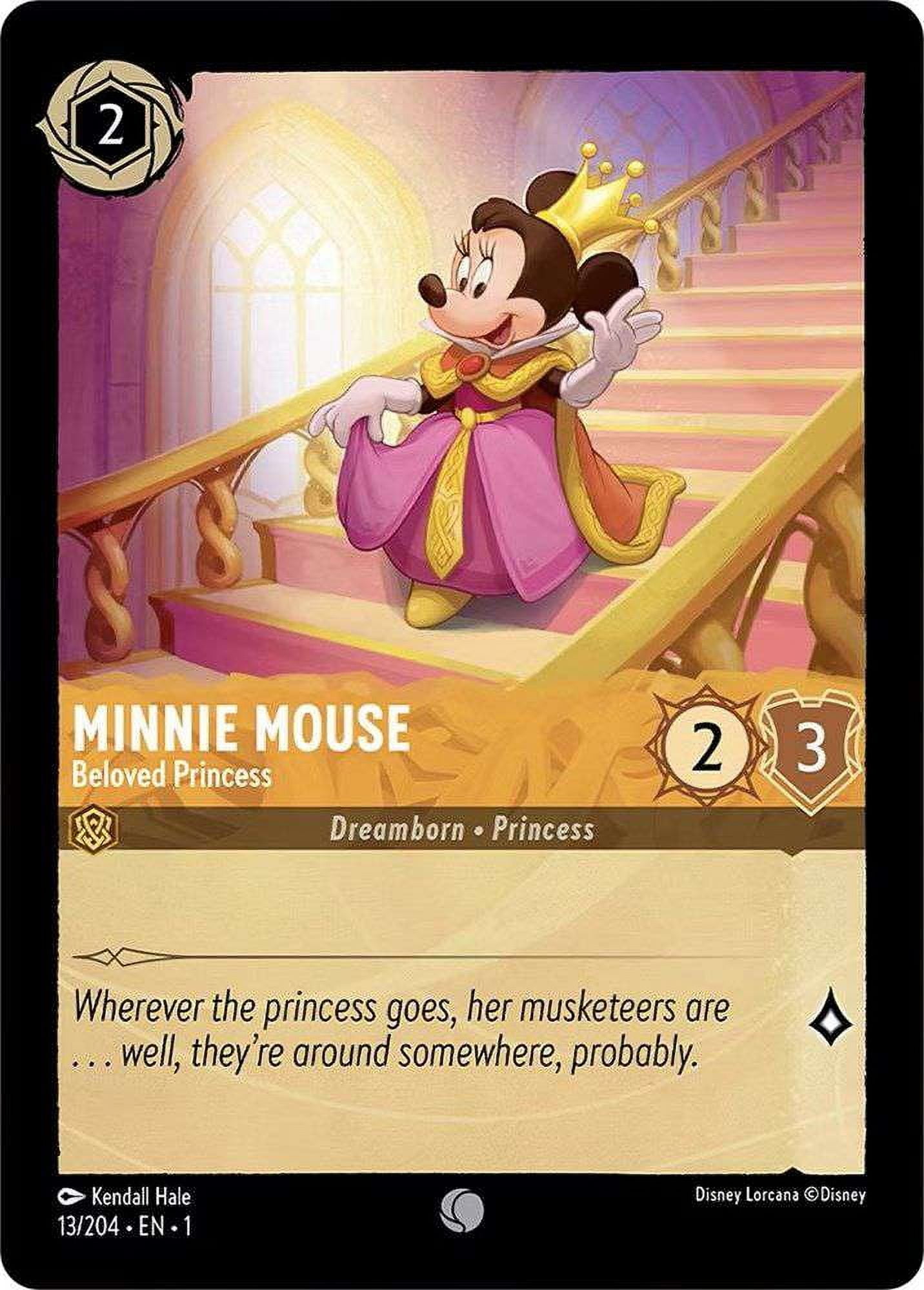 Disney Lorcana The First Chapter Common Minnie Mouse - Beloved Princess ...