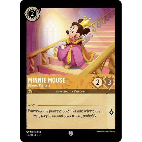 Disney Lorcana The First Chapter Common Minnie Mouse - Beloved Princess ...
