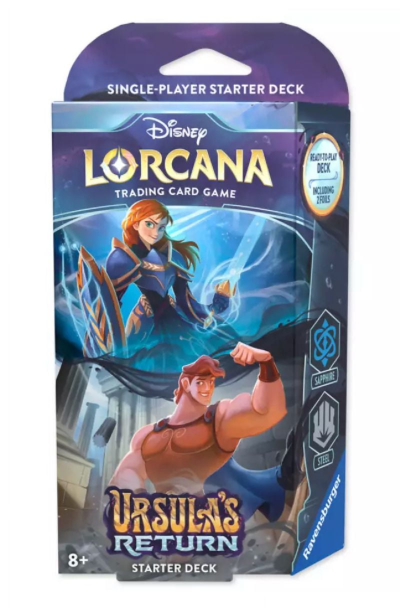 Disney Lorcana Trading Card Game Ravensburger Ursula Return Frozen ...