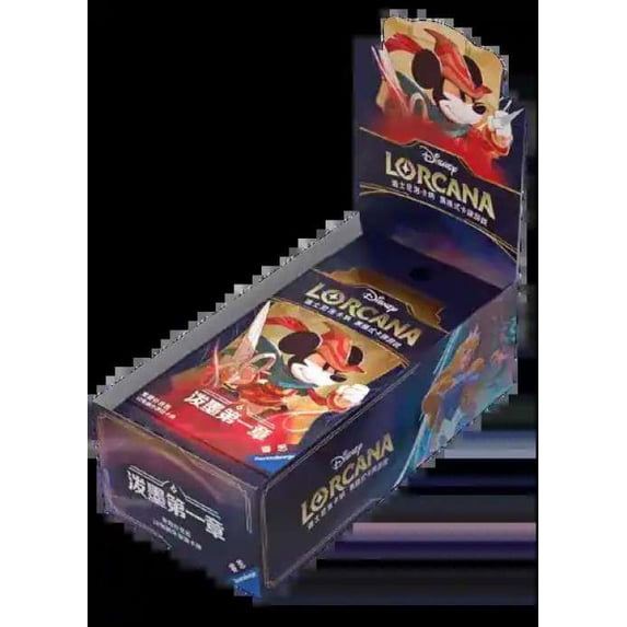 Disney Lorcana Trading Card Game The First Chapter Booster Box [10 ...