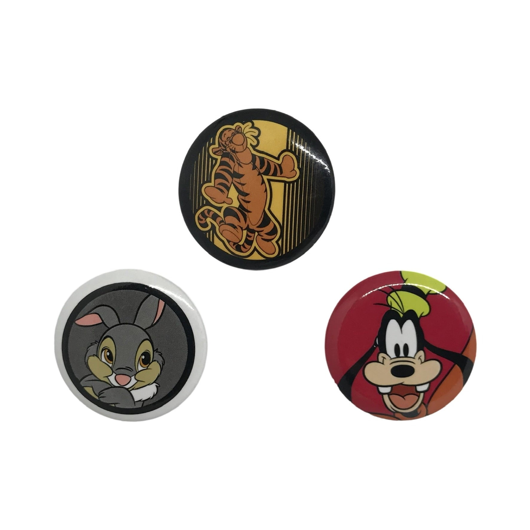 Disney Loungefly Collectible Tigger Goofy Thumper Button Pins set of 3 ...
