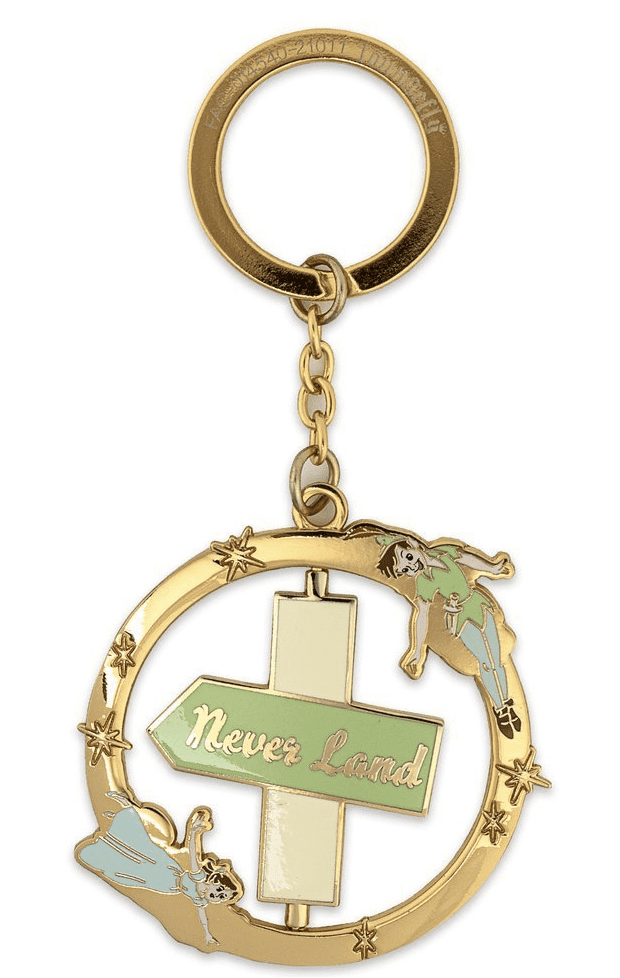 Disney Loungefly Peter Pan Neverland Keychain-Bag charm - Walmart.com