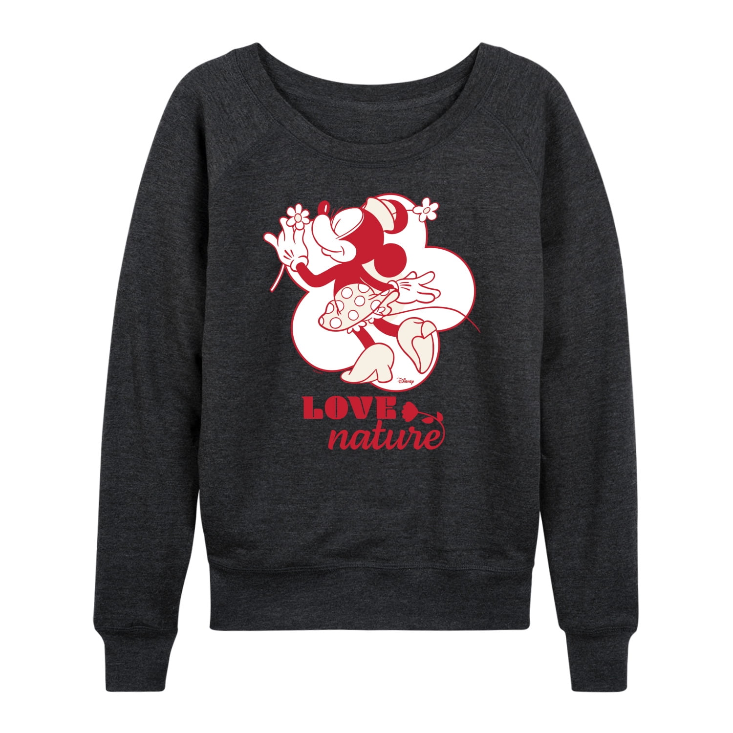 Disney - Love Nature Minnie Mouse - Women's Lightweight French Terry ...