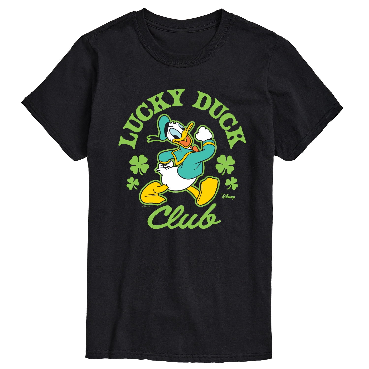 Disney - Lucky Duck Club - Men's Short Sleeve Graphic T-Shirt - Walmart.com