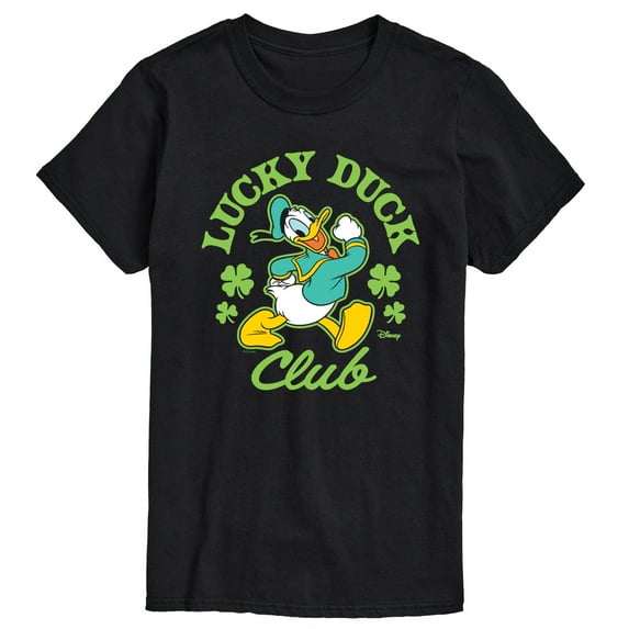 Disney - Lucky Duck Club - Men's Short Sleeve Graphic T-Shirt - Walmart.com