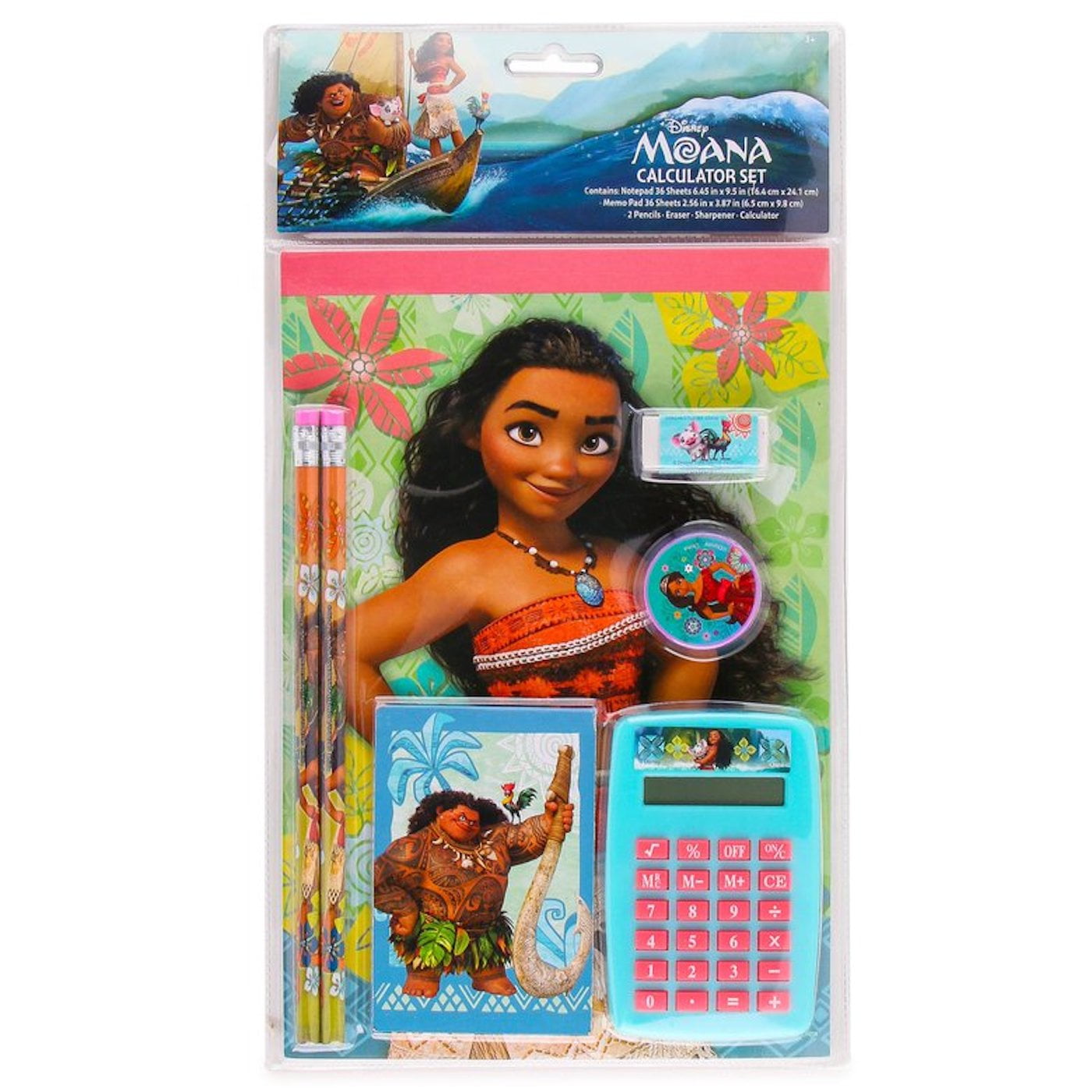 Disney MOANA 7 Piece Calculator Set - Walmart.com