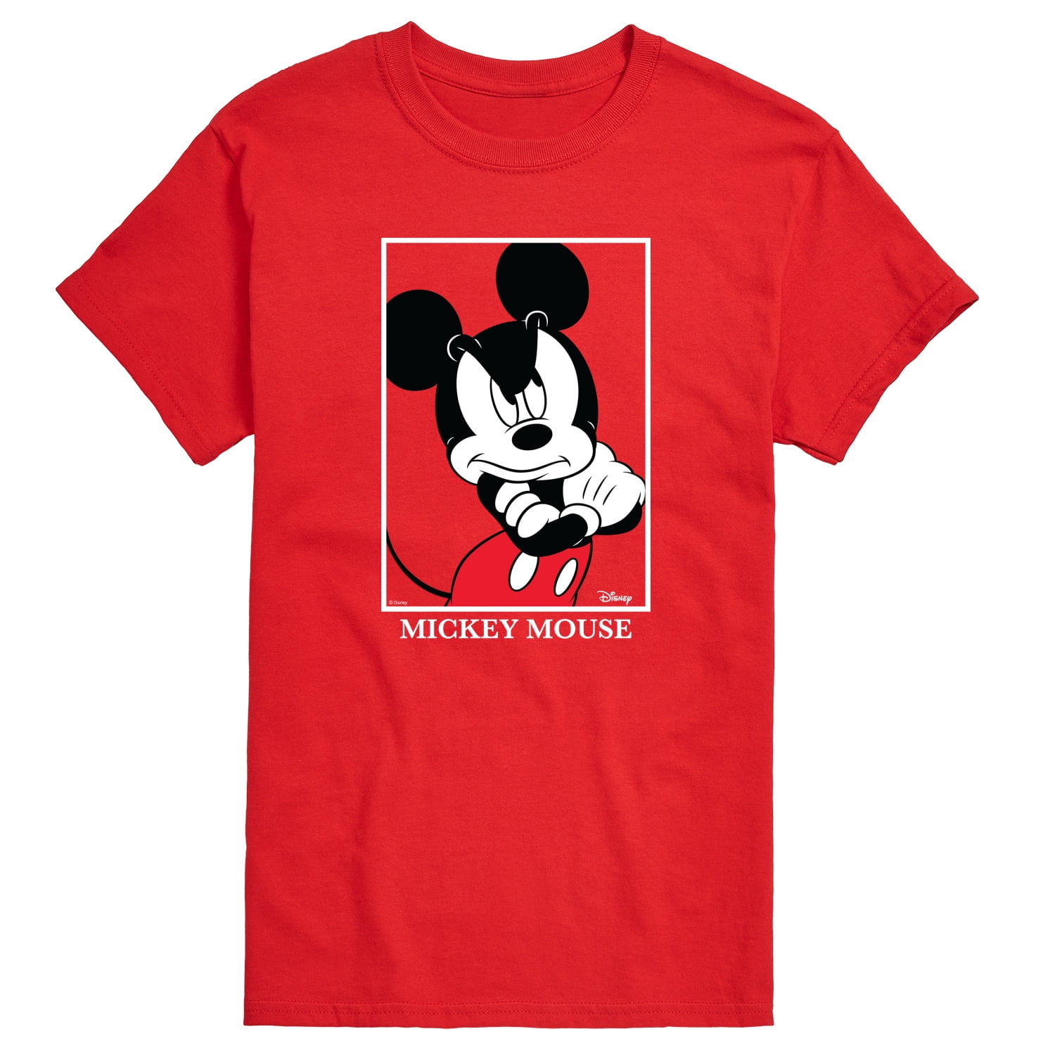 Disney - Mad Mickey - Men's Short Sleeve Graphic T-Shirt - Walmart.com