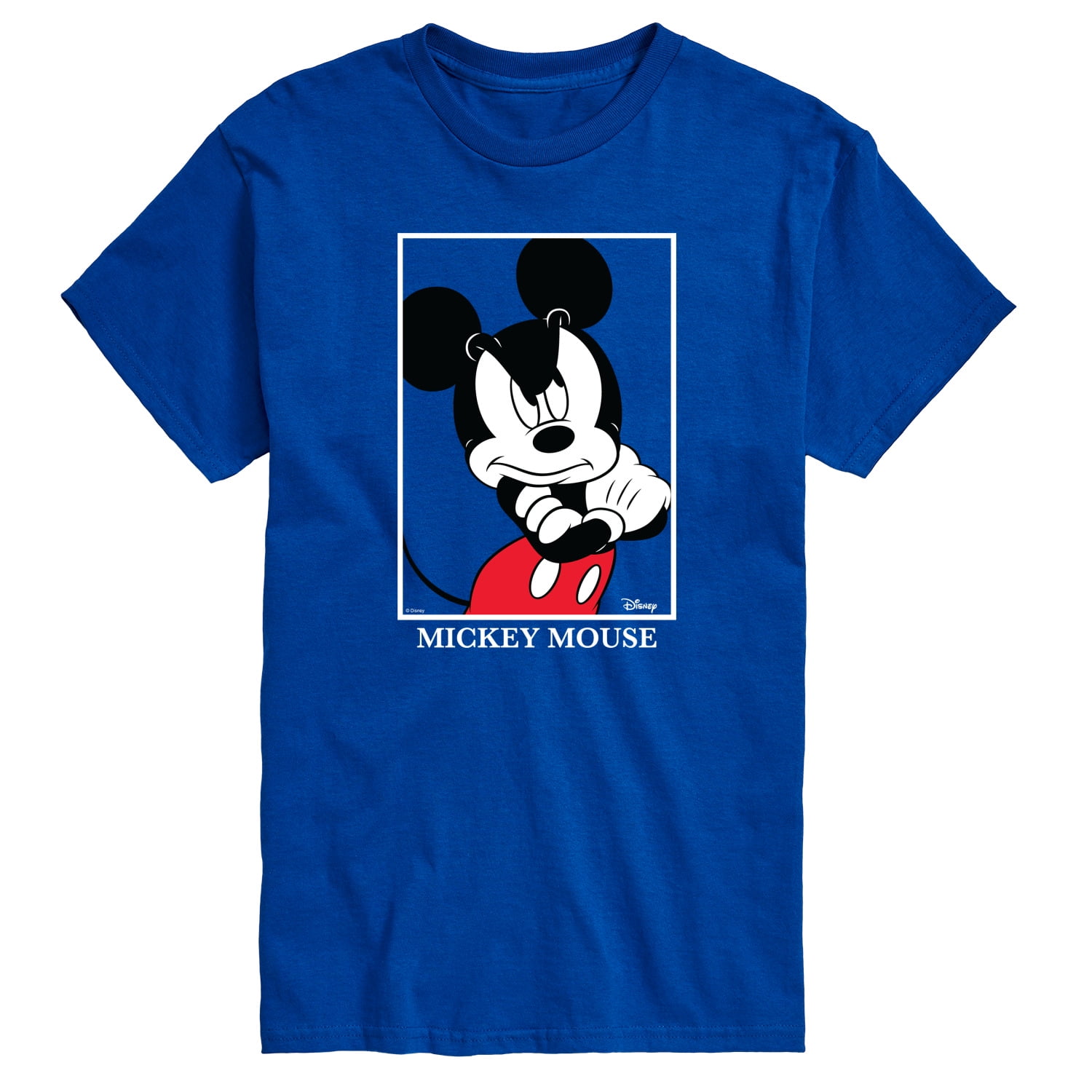 Disney - Mad Mickey - Men's Short Sleeve Graphic T-Shirt - Walmart.com