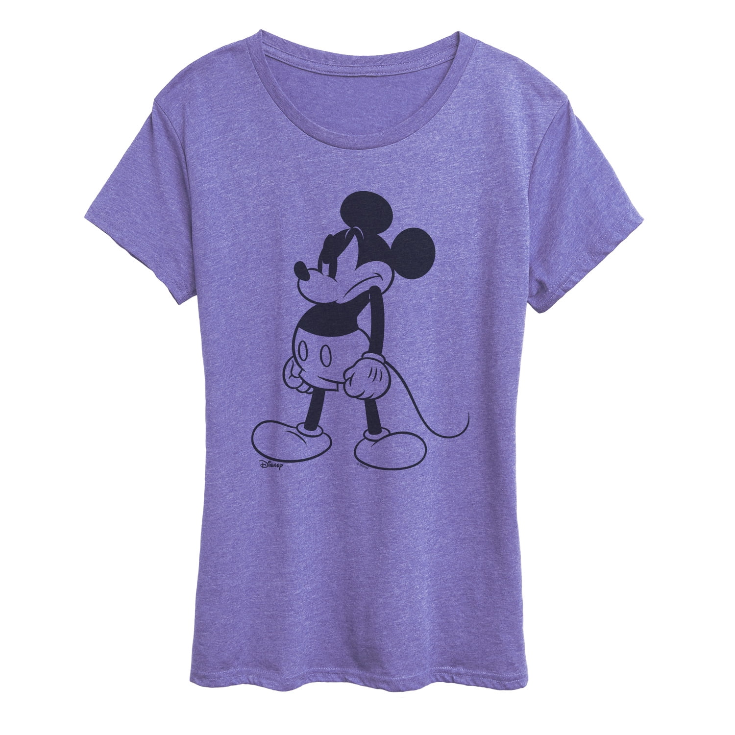Disney - Mad Stand Mickey - Women's Short Sleeve Graphic T-Shirt ...