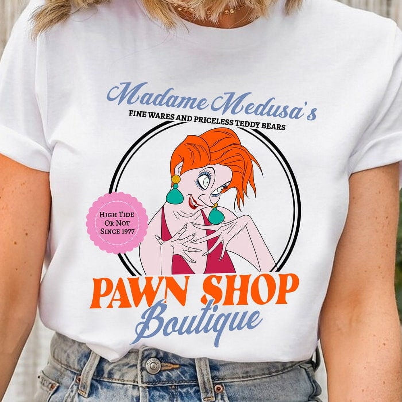 Disney Madame Medusa Villainâ€™s Pawn Shop Shirt, Funny Disney The ...